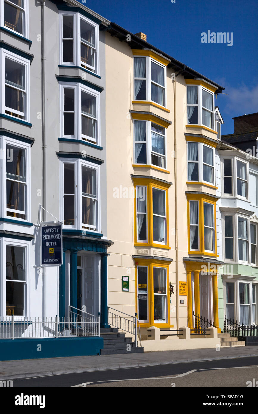 Hotels Aberystwyth Wales Stock Photo - Alamy