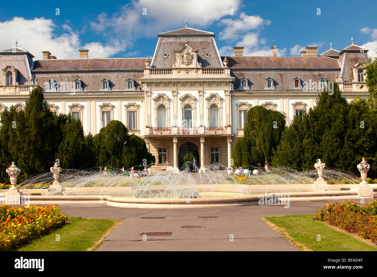 Festetics Baroque Palace (1745-1887) - Keszthely, Lake Balaton, Hungary ...