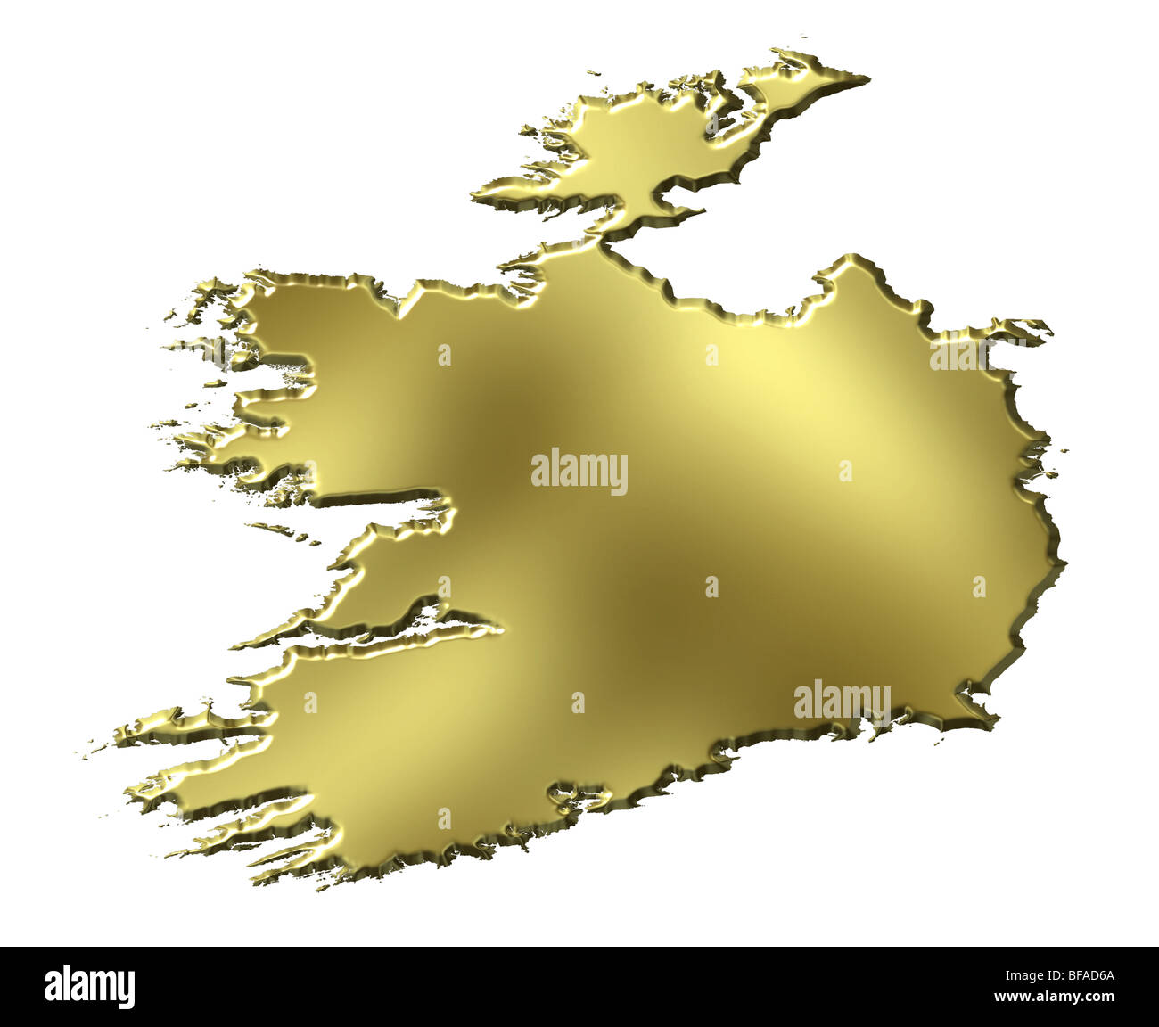 Ireland map hi-res stock photography and images - Alamy