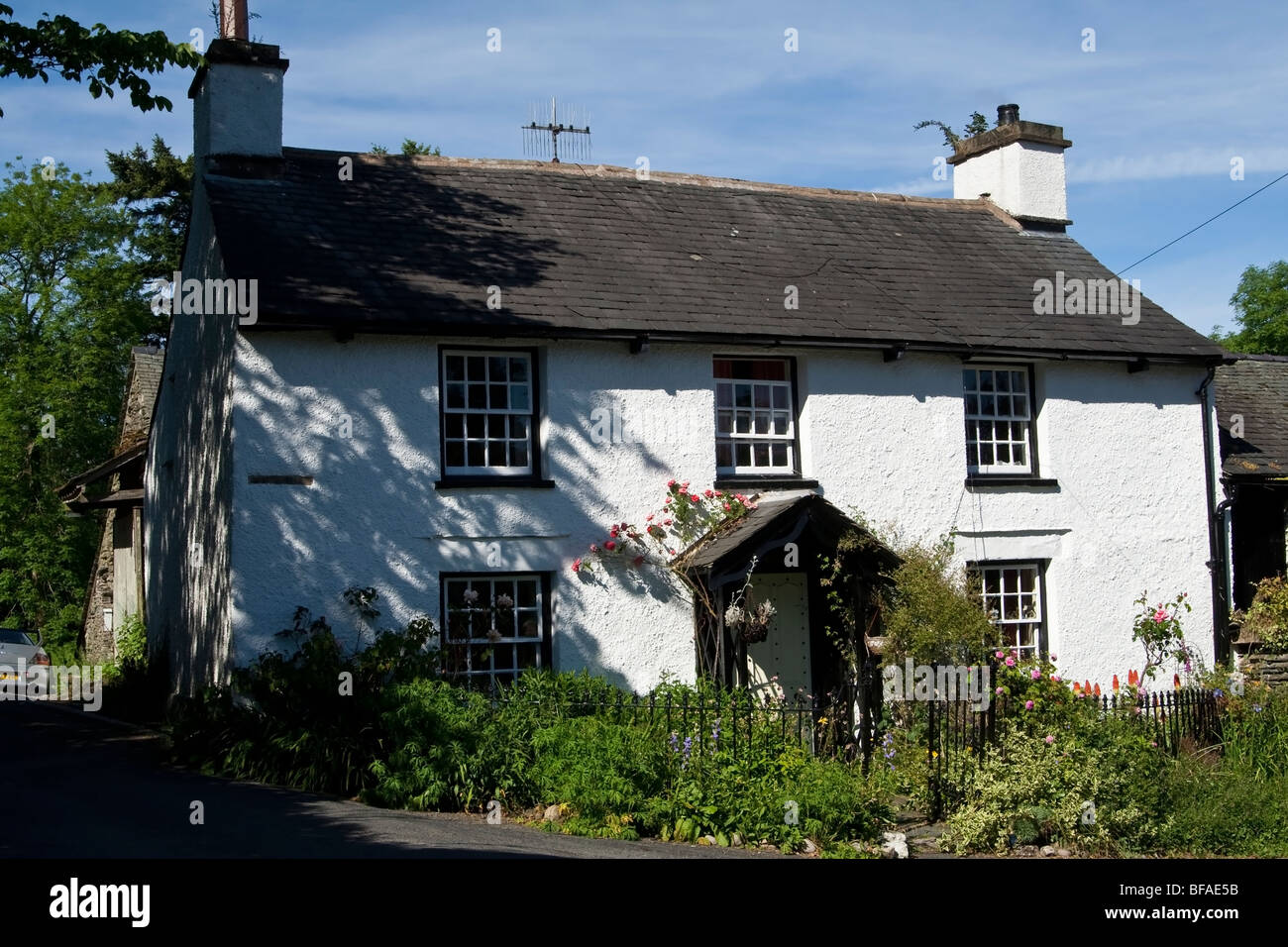 An old stone cottage, Cumbria, UK Stock Photo - Alamy