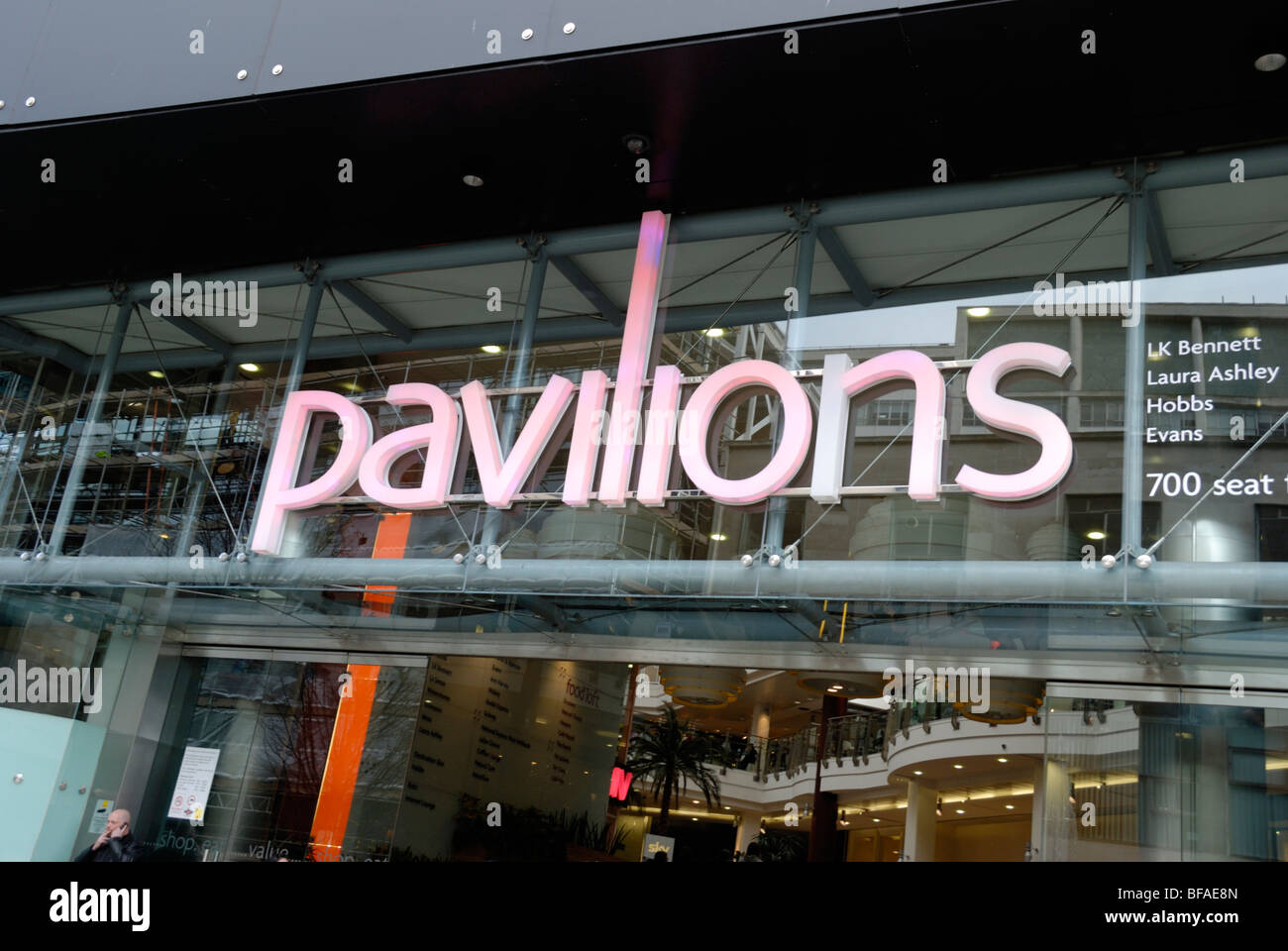 Pavilions shopping centre birmingham uk High Resolution Stock ...
