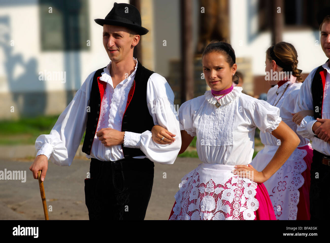 Hungarian folk costumes hi-res stock photography and images - Alamy