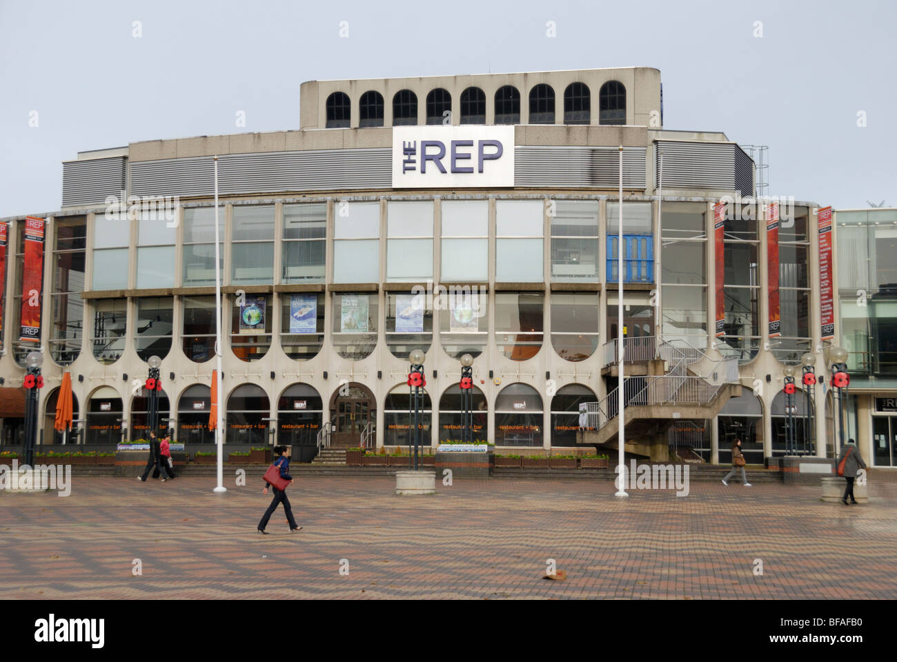 The Rep ( or Birmingham Repertory Theatre ) in Centenary Square ...