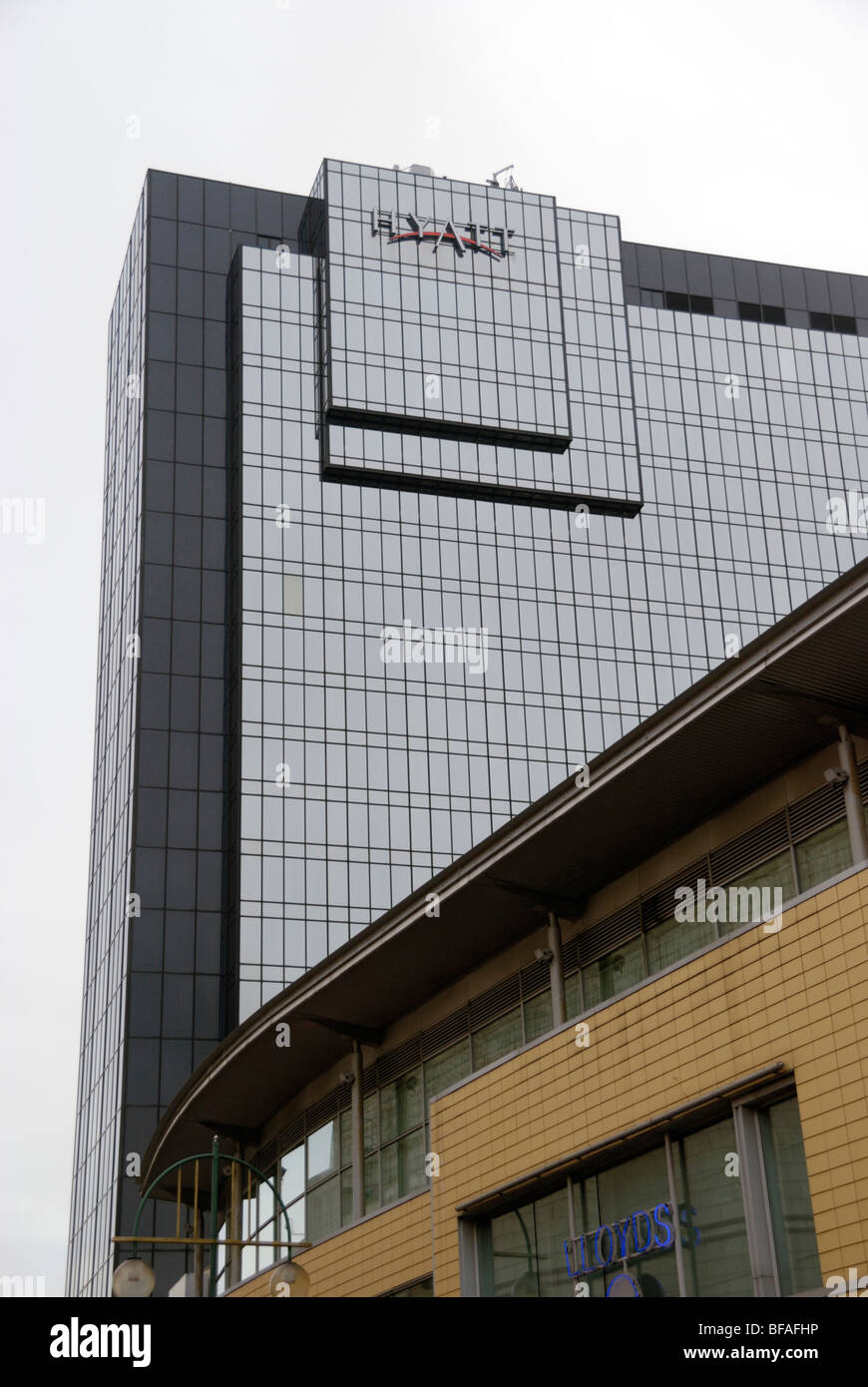 The Hyatt Regency Hotel, Birmingham, West Midlands, England, UK Stock ...