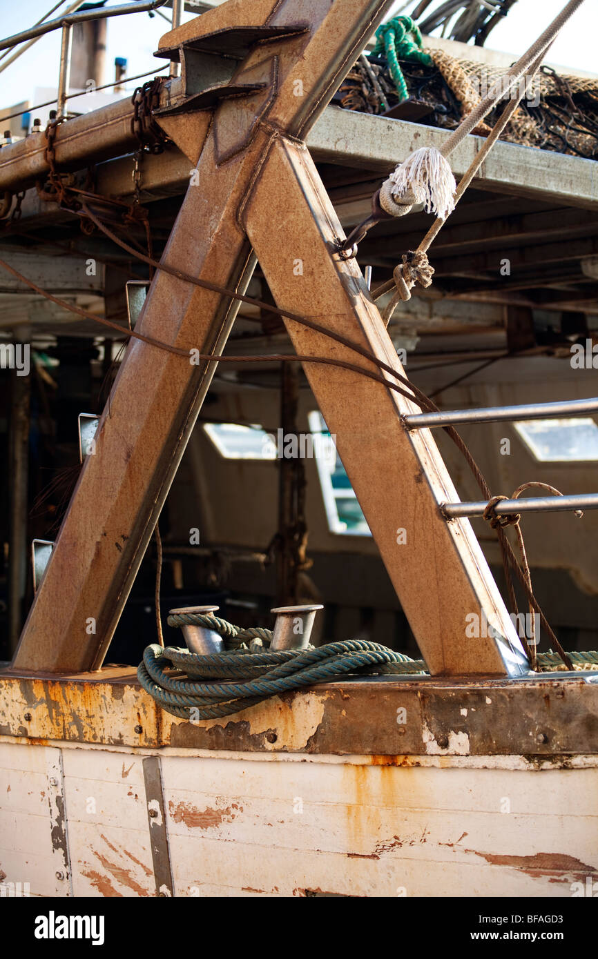 Old rusty fishing boat hi-res stock photography and images - Alamy