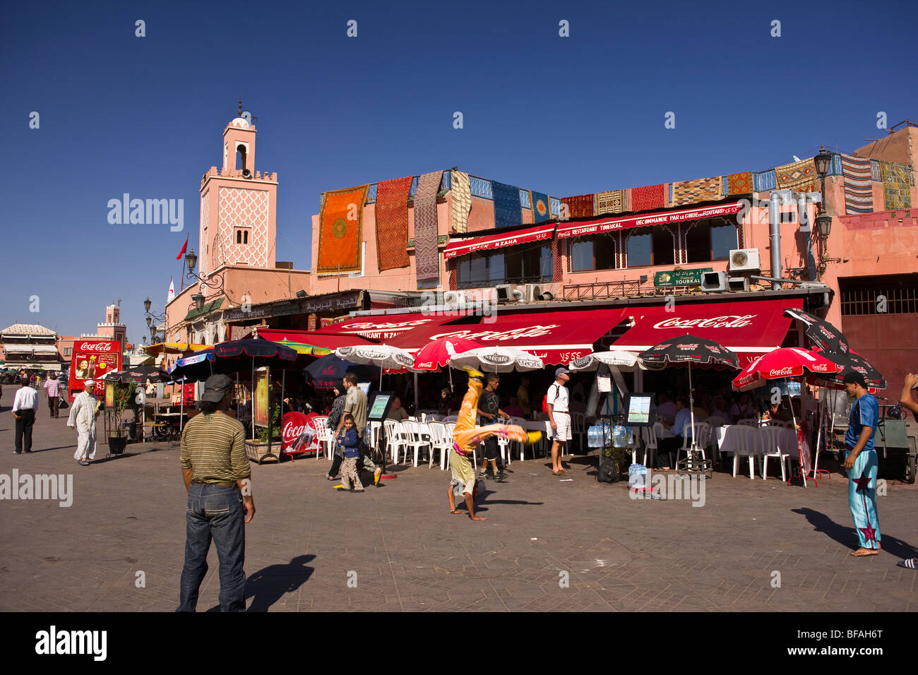Cafe el fna marrakech morocco hi-res stock photography and images - Alamy