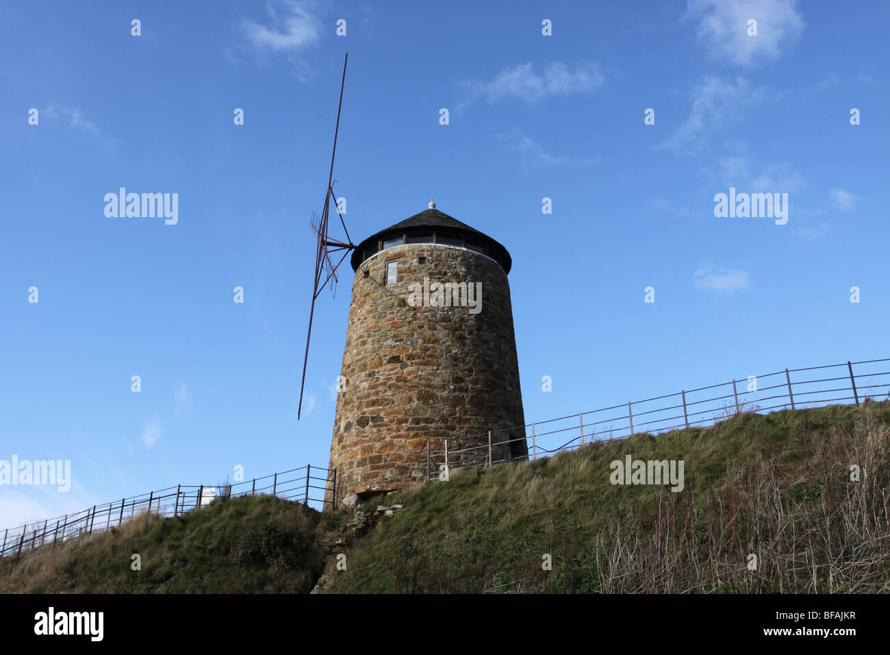 St Monans Windmill Fife Scotland November 2009 Stock Photo - Alamy