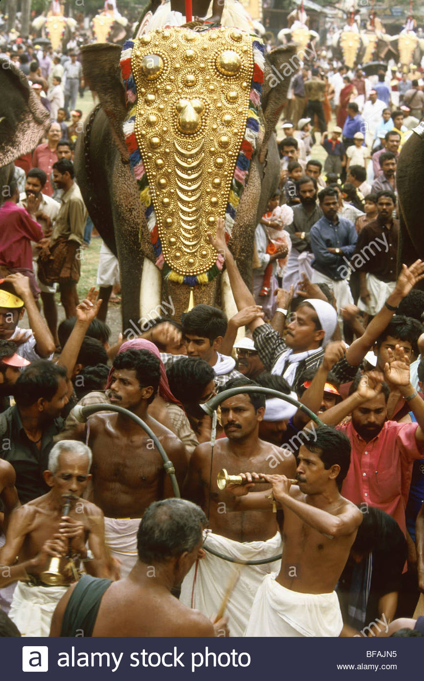 Kerala Festival Stock Photos & Kerala Festival Stock Images - Alamy