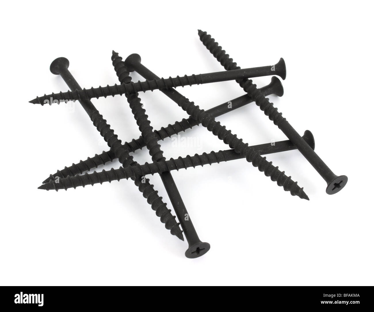 Four inch long drywall screws Stock Photo - Alamy