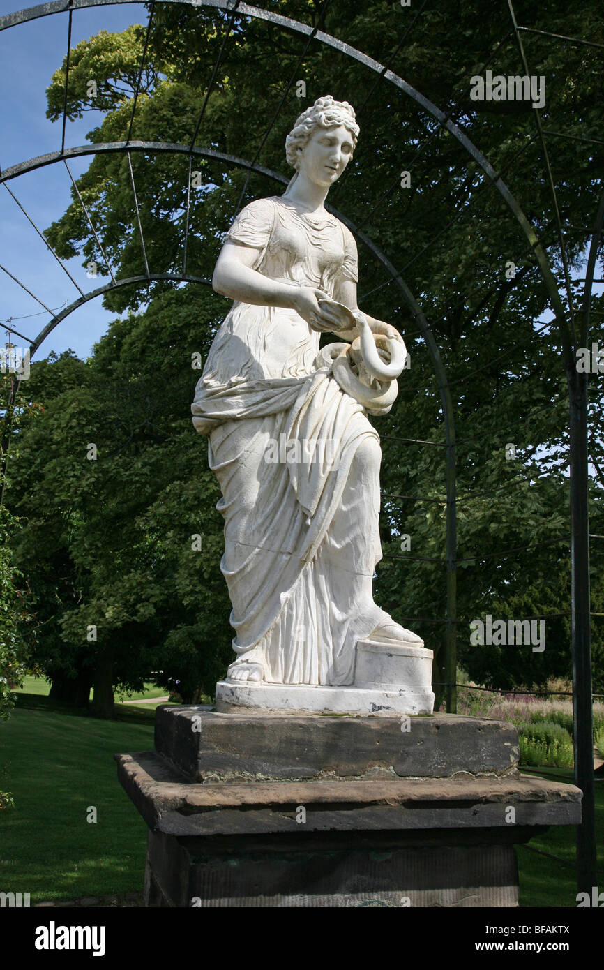 Statue at Trentham Gardens, Stoke-on-Trent Stock Photo - Alamy