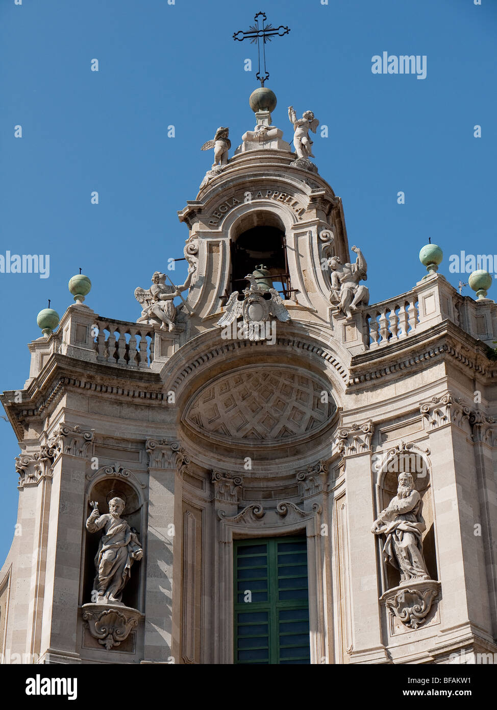 Church of Santa Maria, Catania, Sicily, Italy Stock Photo - Alamy