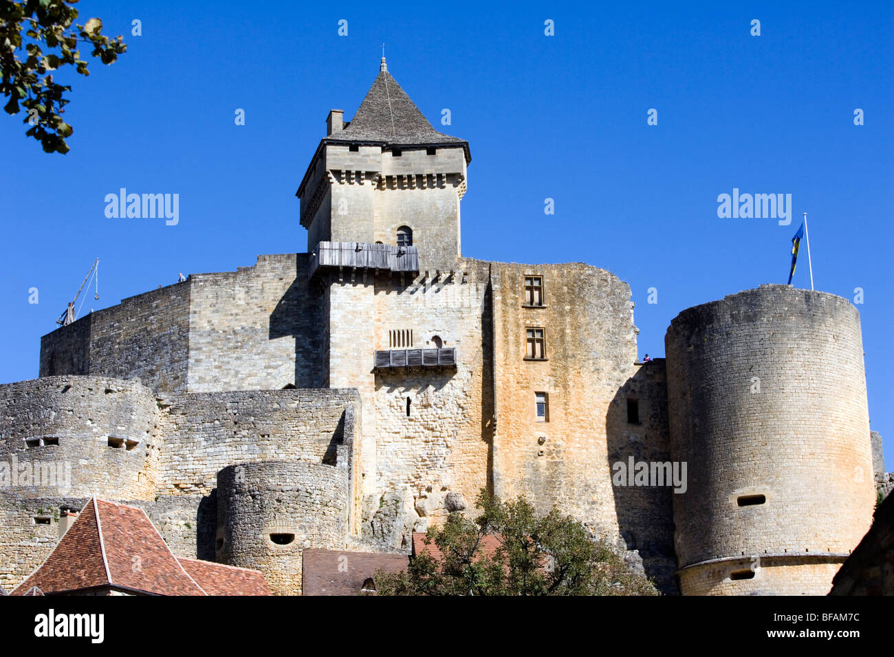 Chateau de Castelnaud, Dordogne, South West France, Europe Stock Photo ...