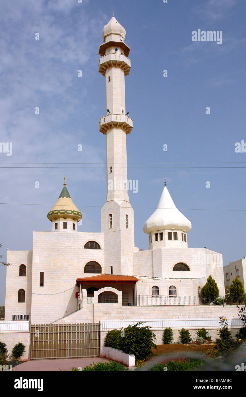 Israel, Negev, Rahat a Bedouin city established in 1972. The Mosque ...