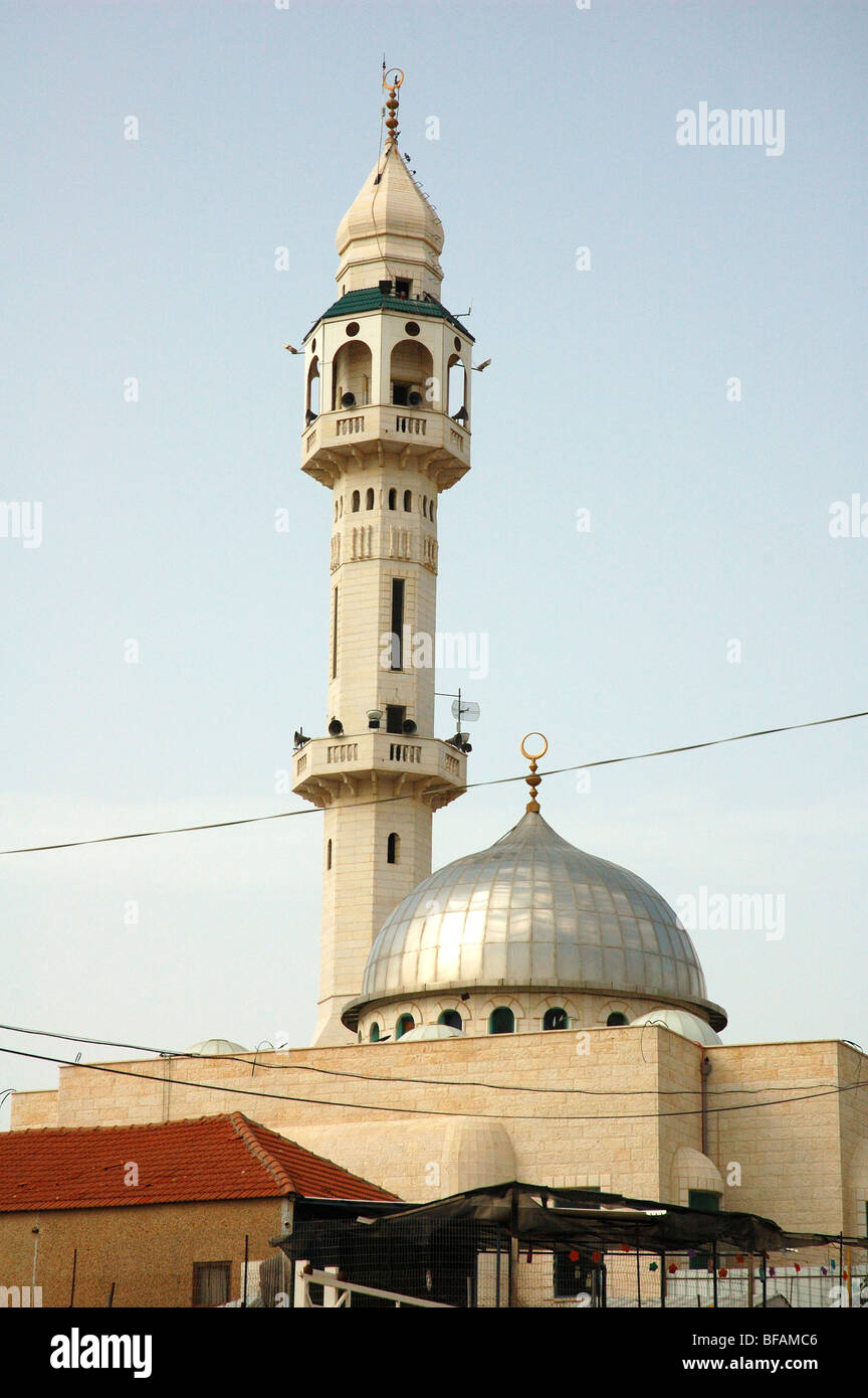 Israel, Negev, Rahat a Bedouin city established in 1972. The Mosque ...