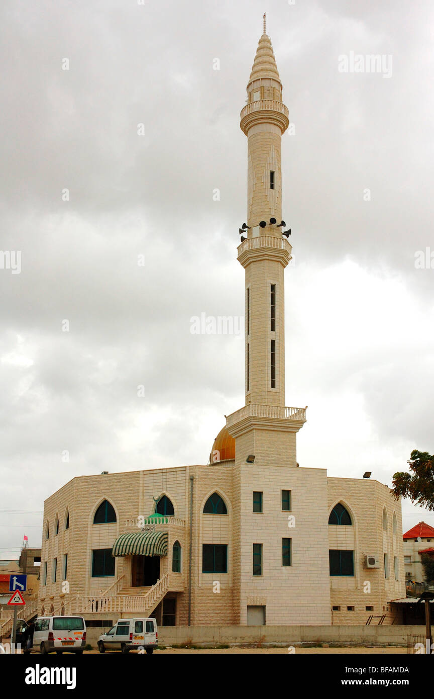 Israel, Negev, Rahat a Bedouin city established in 1972. The Mosque ...