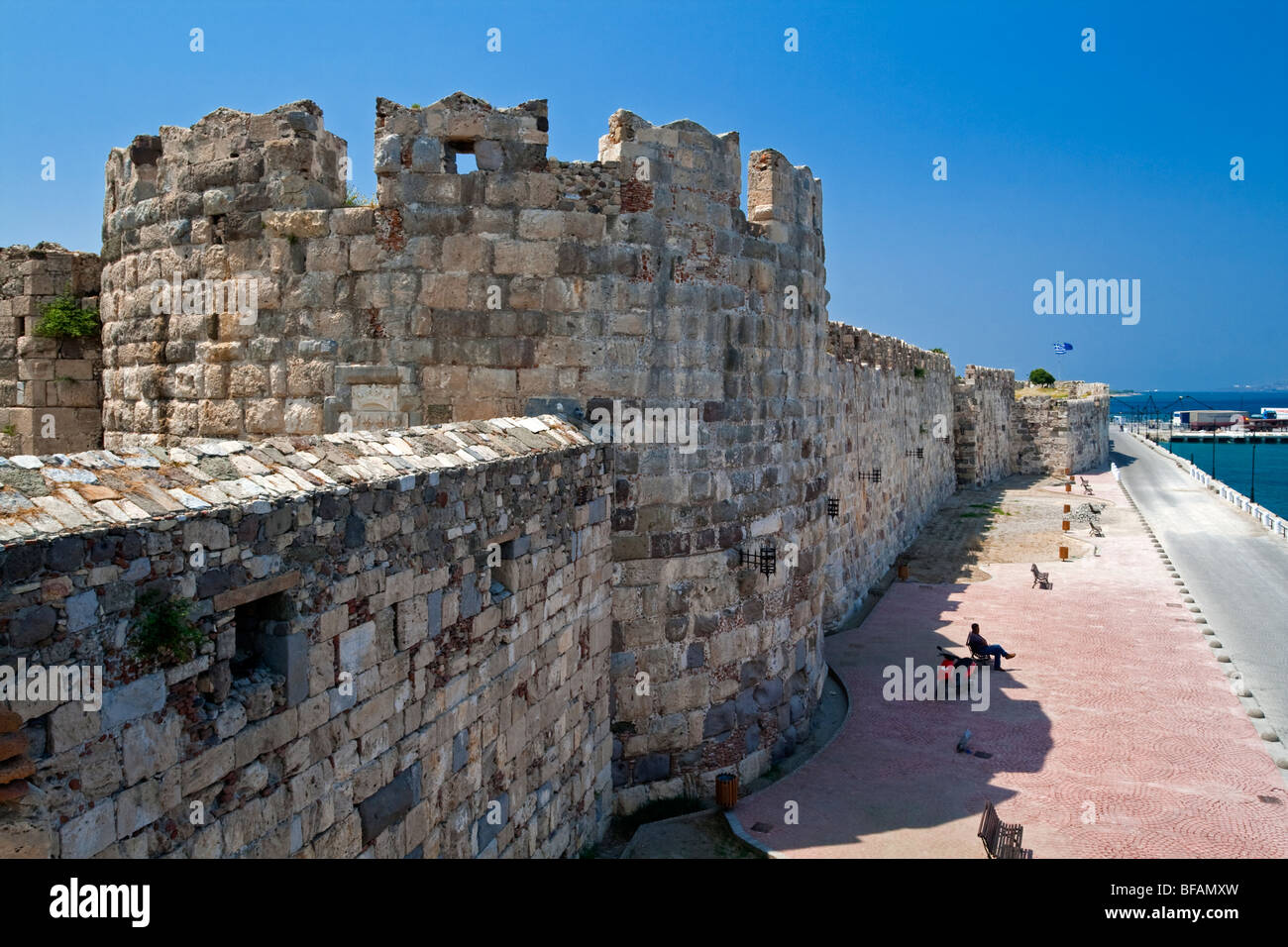Neratzia castle kos hi-res stock photography and images - Alamy