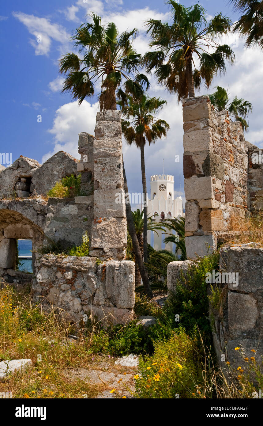 Kos Castle or the Knight's Castle also known as Neratzia Castle a 14th ...