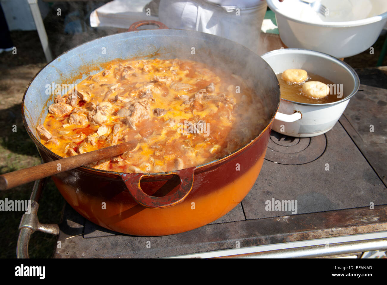 Porkolt traditional hungarian food hi-res stock photography and images ...