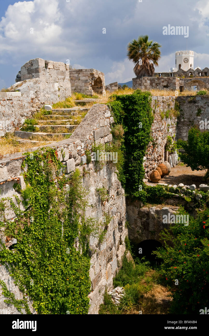 Kos Castle or the Knight's Castle also known as Neratzia Castle a 14th ...