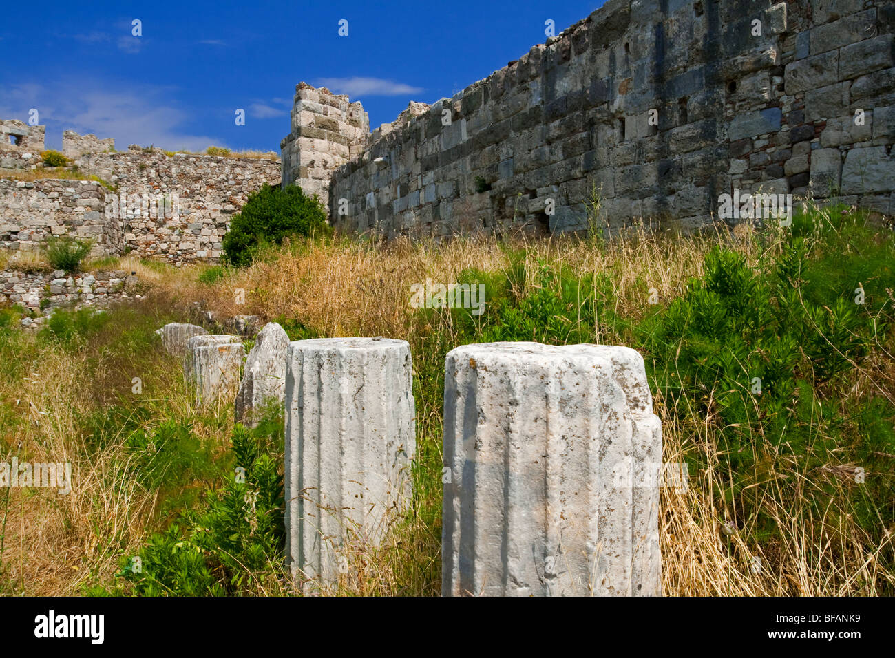 Kos Castle or the Knight's Castle also known as Neratzia Castle a 14th ...