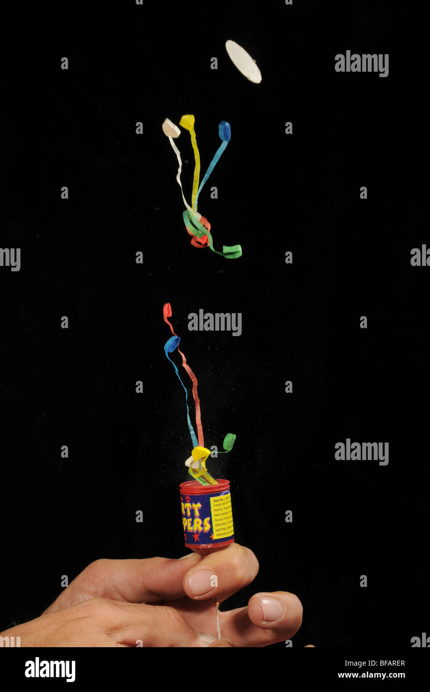 Party popper cutout hi-res stock photography and images - Alamy