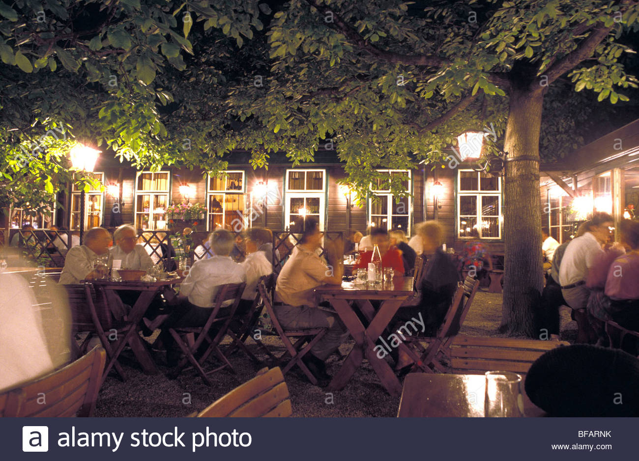 Wien, Heuriger in Nussdorf Stock Photo, Royalty Free Image: 26668367 ...
