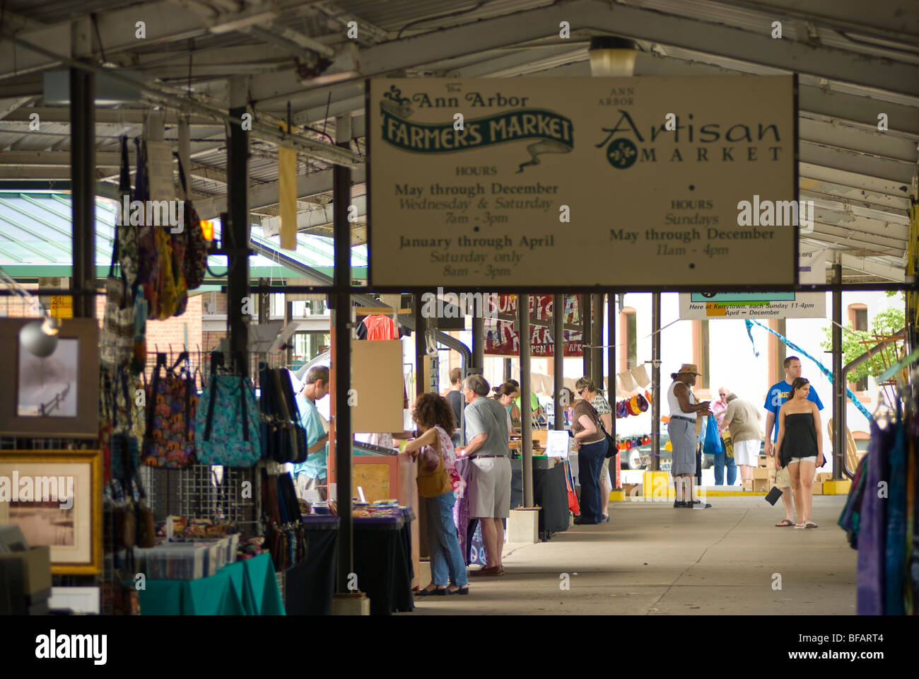 Ann arbor, michigan farmers market hi-res stock photography and images ...
