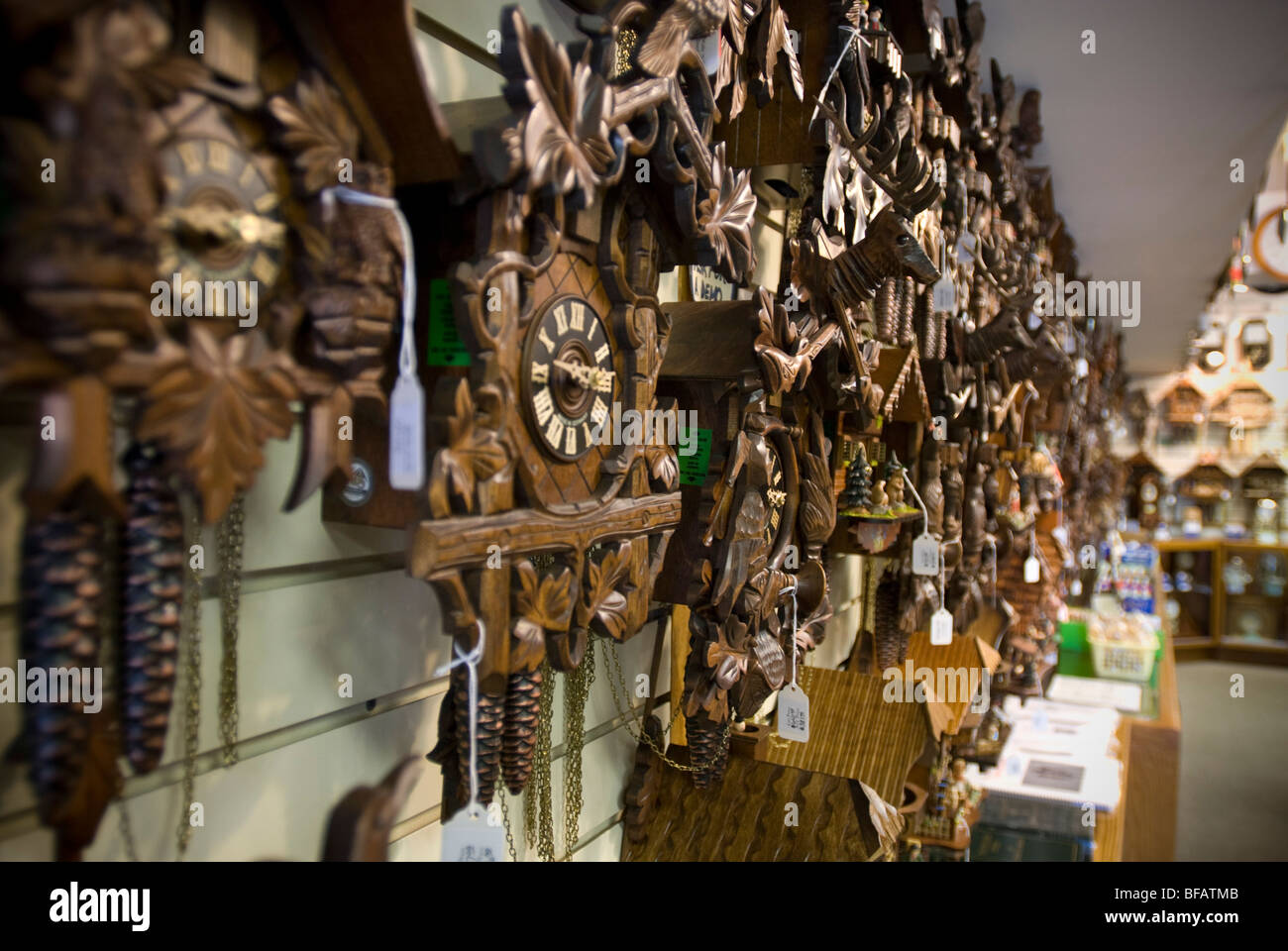Wooden carved clock hi-res stock photography and images - Alamy