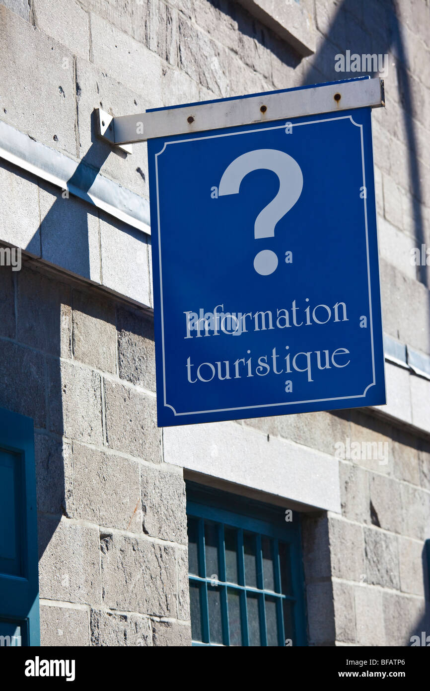 French information sign hi-res stock photography and images - Alamy