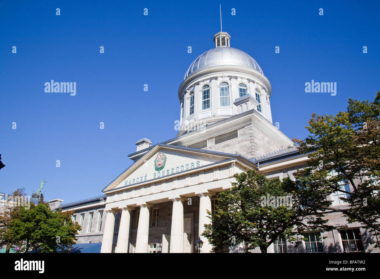 Marche Bonsecours in Old Montreal Canada Stock Photo - Alamy