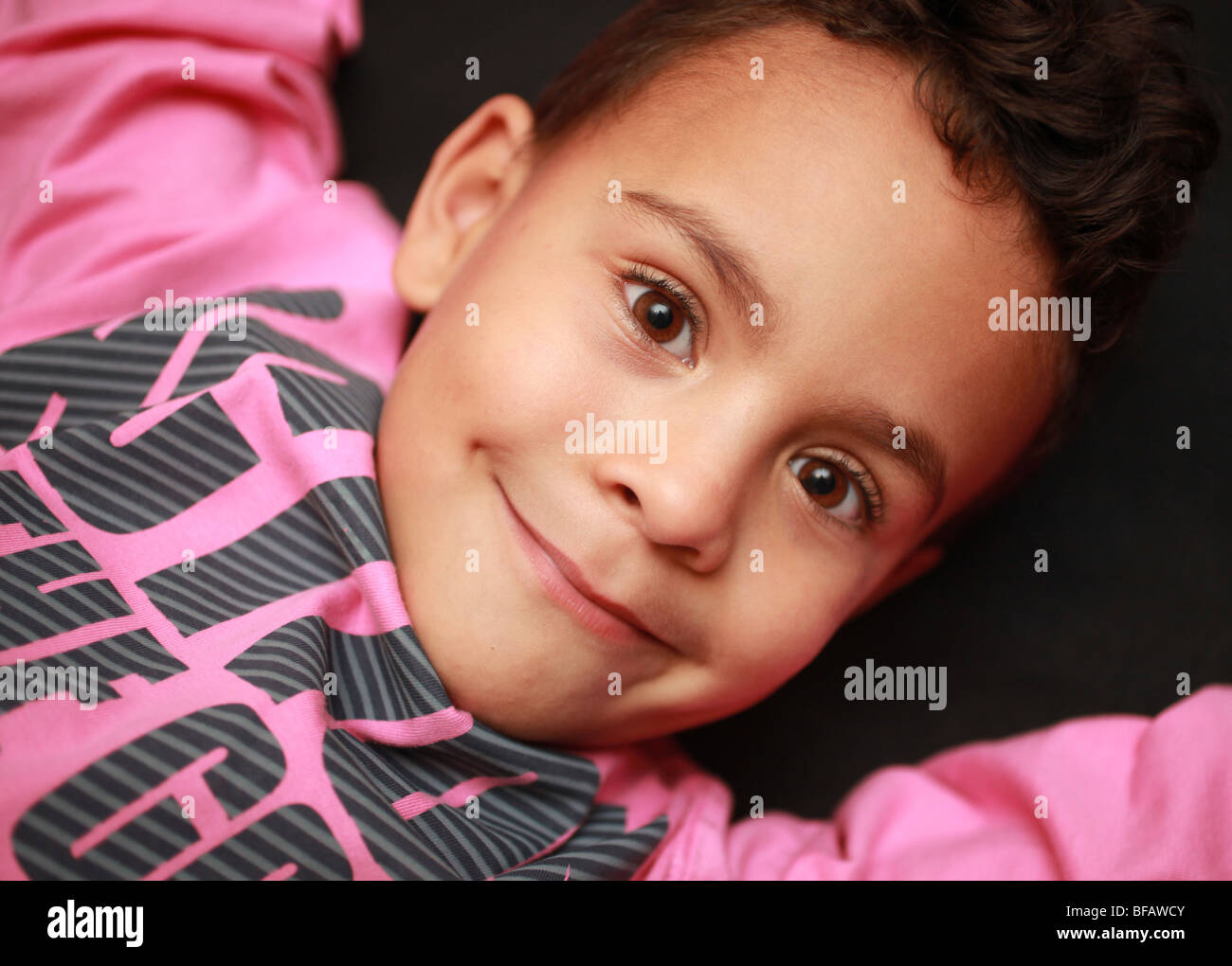 Child smiling at camera Stock Photo - Alamy