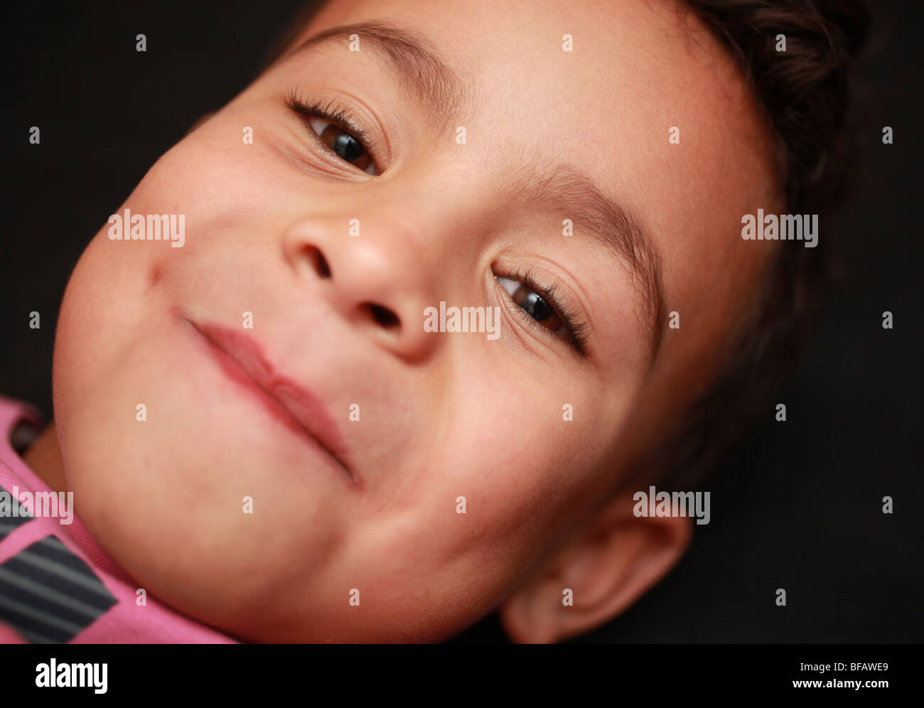 Child smiling at camera Stock Photo - Alamy