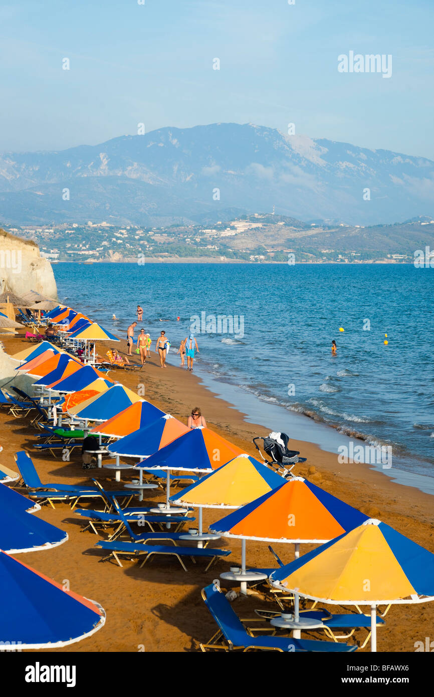 Xi beach near Lixouri on the Pali peninsular of Kefalonia - beach ...