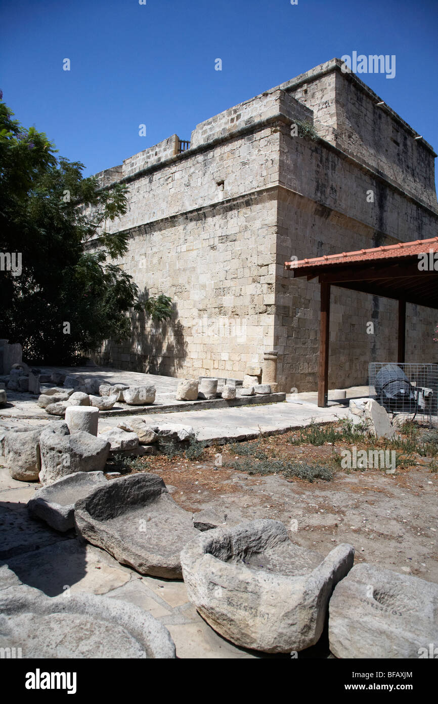 Limassol castle lemesos republic of cyprus europe Stock Photo - Alamy
