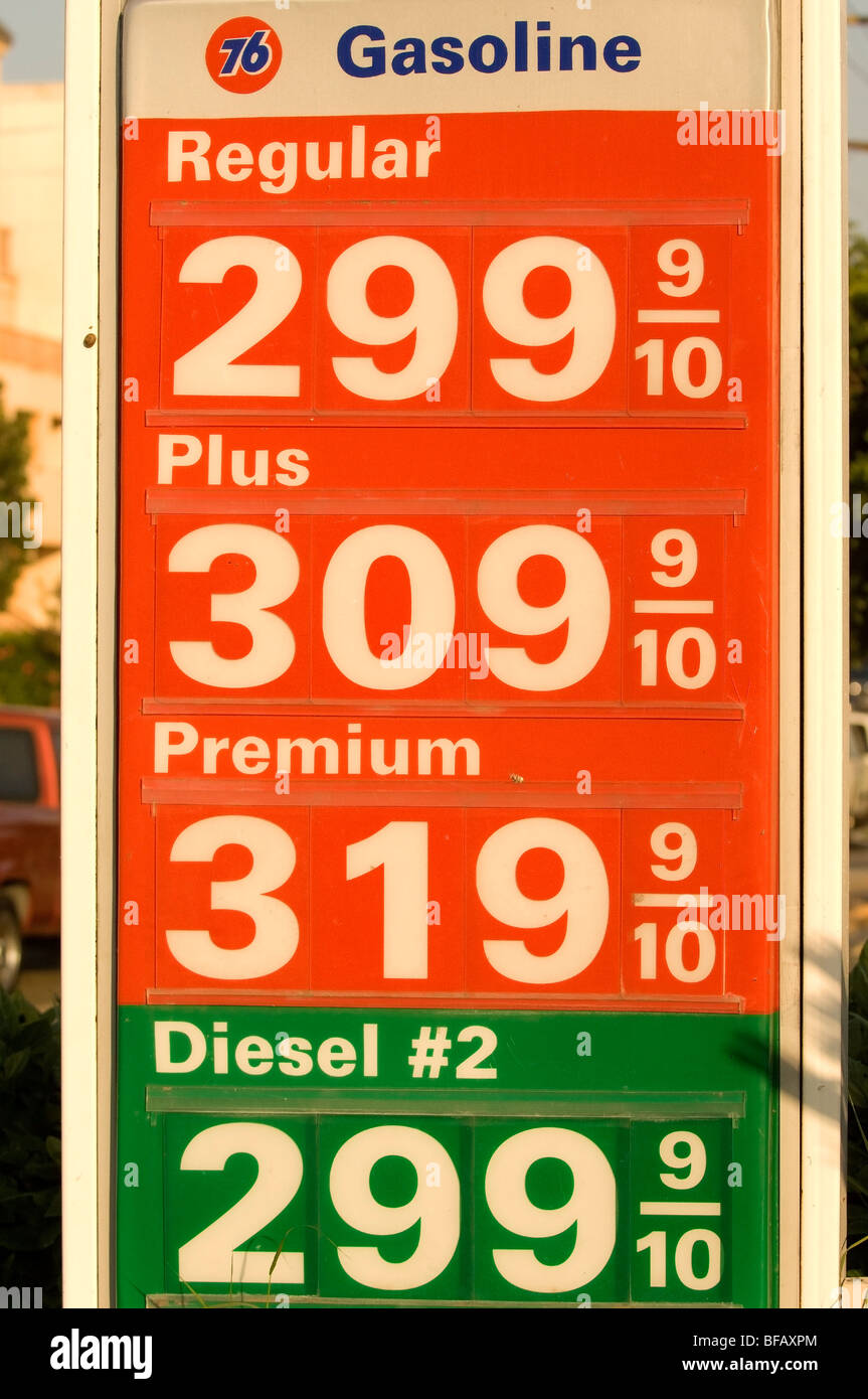 Gasoline prices hi-res stock photography and images - Alamy