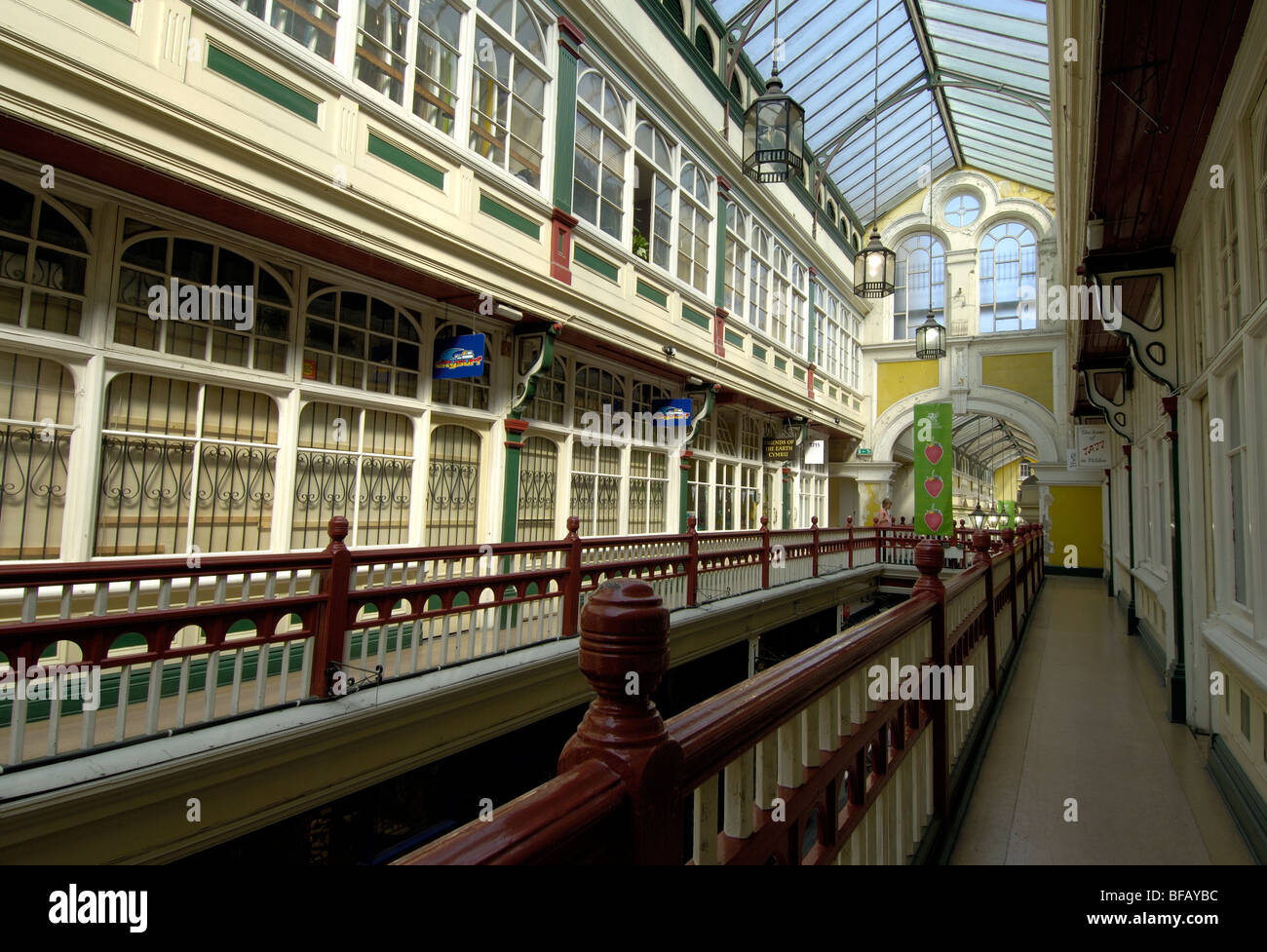 Castle Arcade, Cardiff City Centre, Cardiff, South Glamorganshire ...