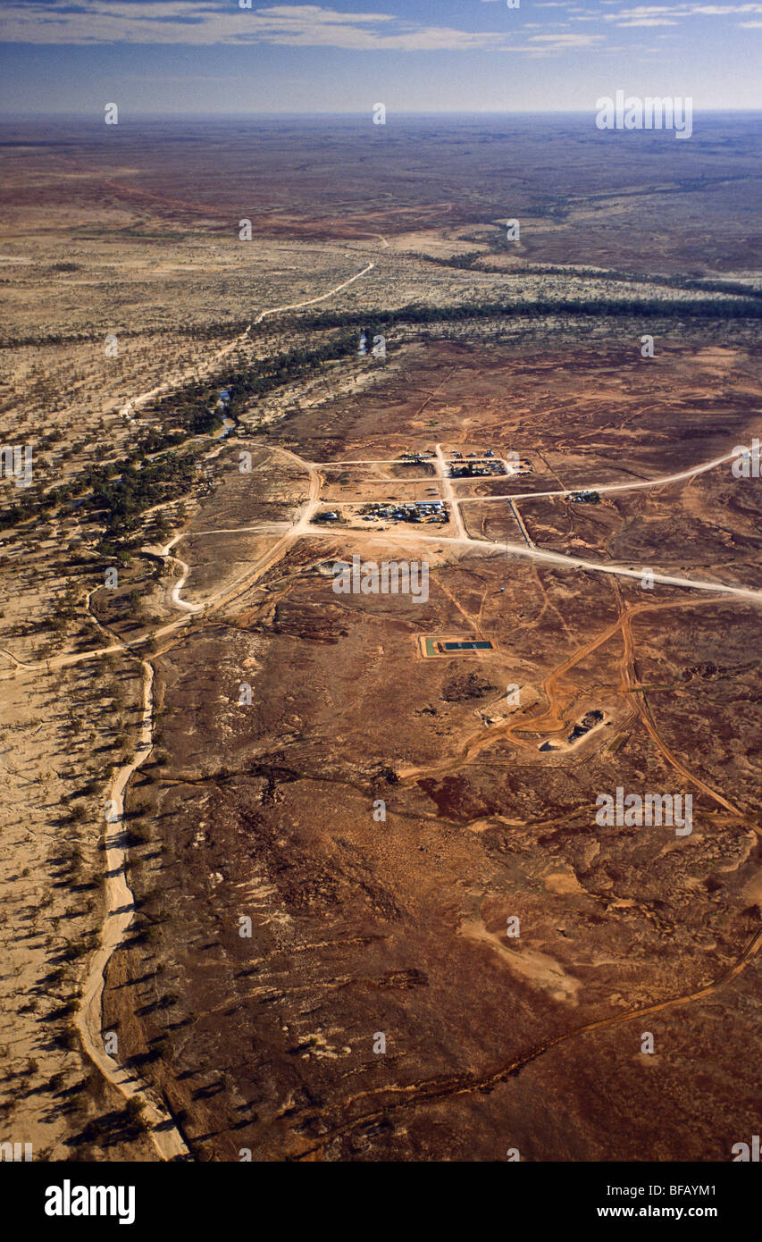 Innamincka township, outback South Australia Stock Photo - Alamy