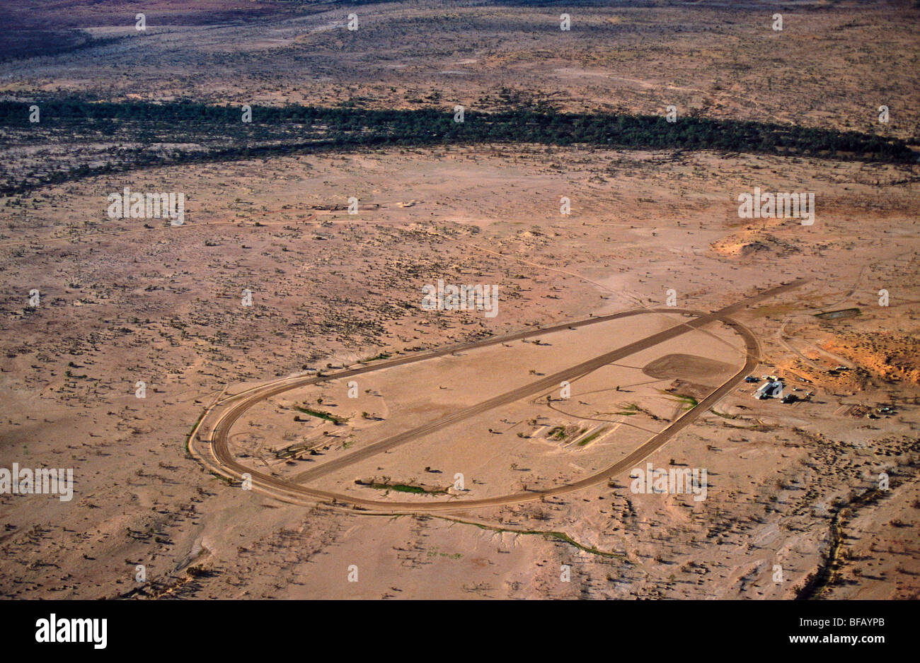 Horse racing track, outback South Australia Stock Photo - Alamy