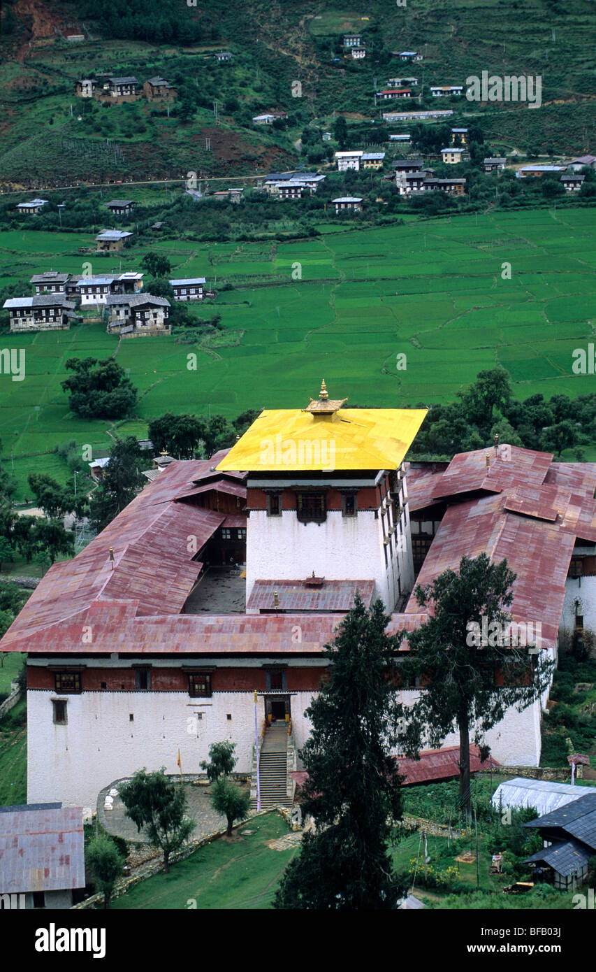 Bhutan paro village hi-res stock photography and images - Alamy