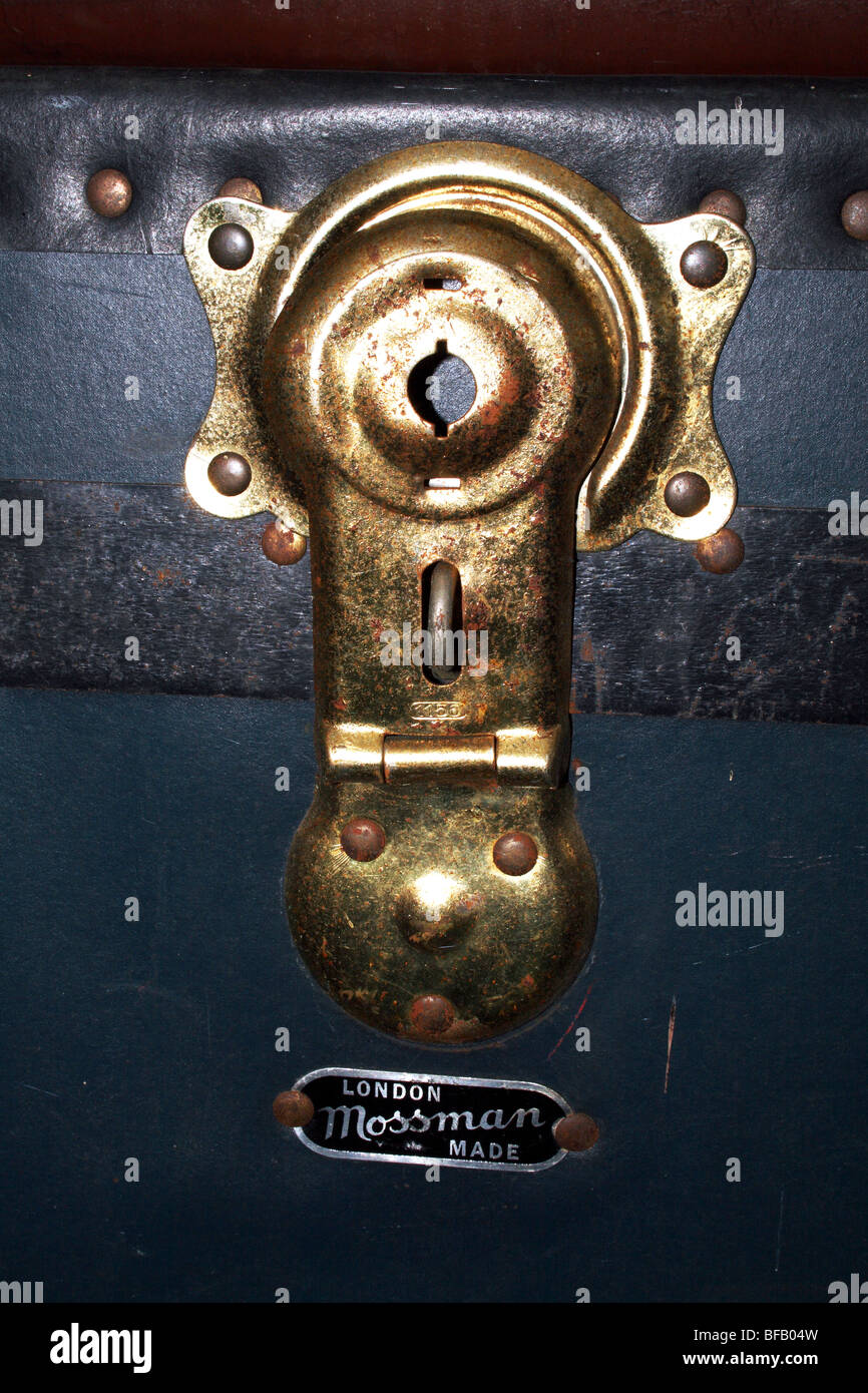 Suit Case Lock depicting Mystery Travel and Security Stock Photo - Alamy