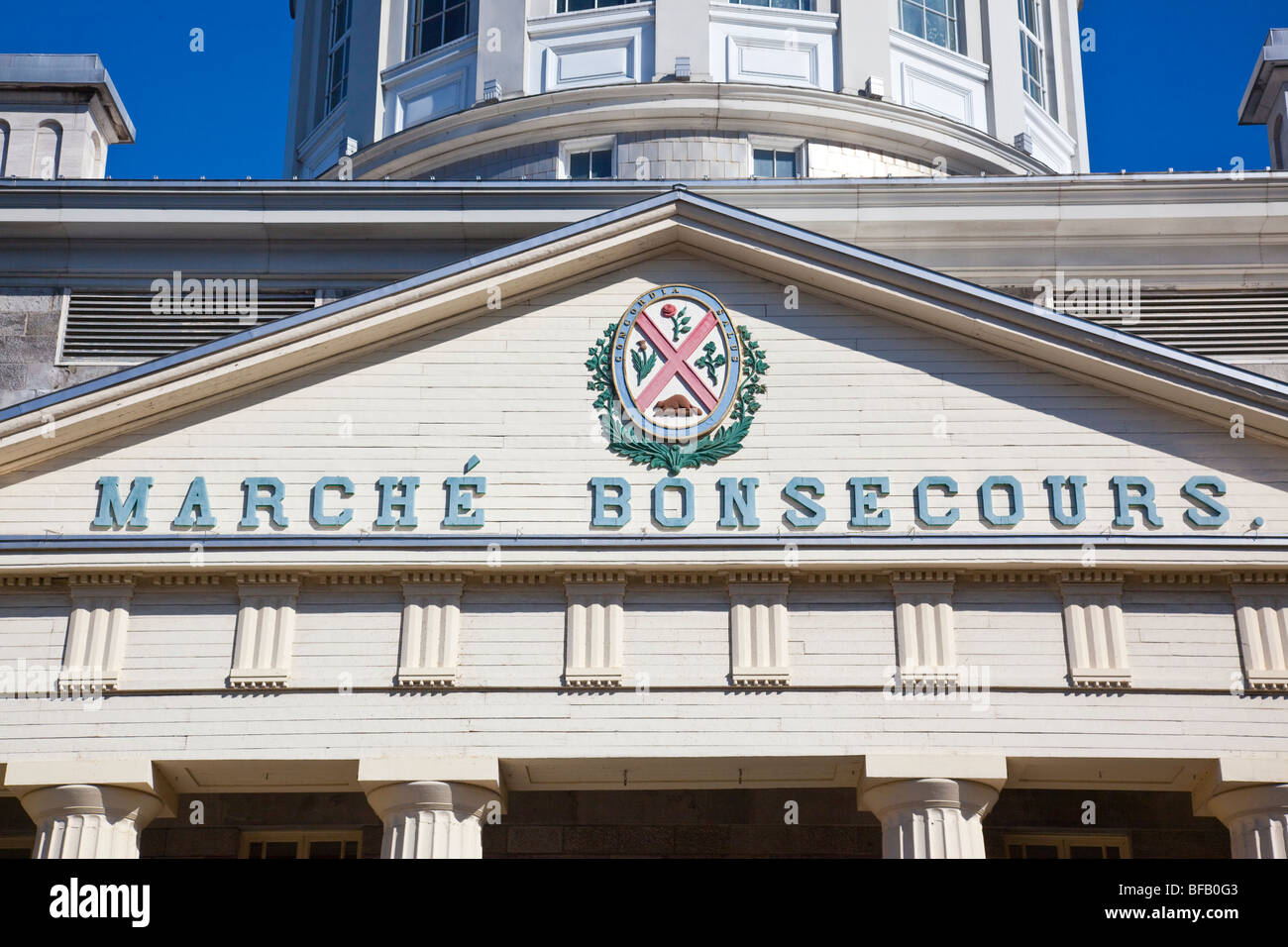 Marche Bonsecours in Old Montreal Canada Stock Photo - Alamy