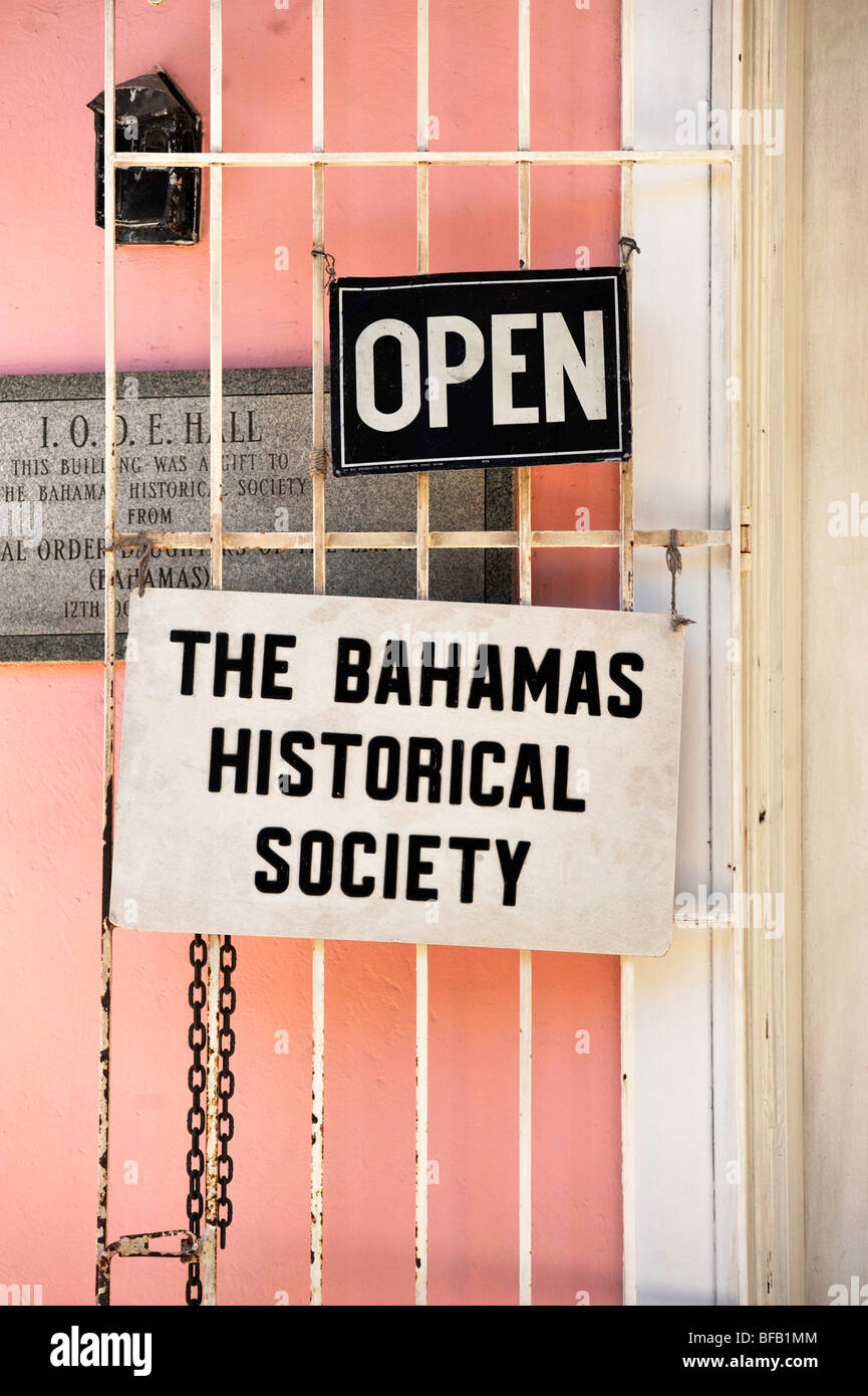 The Bahamas historical Society Museum Nassau Stock Photo - Alamy