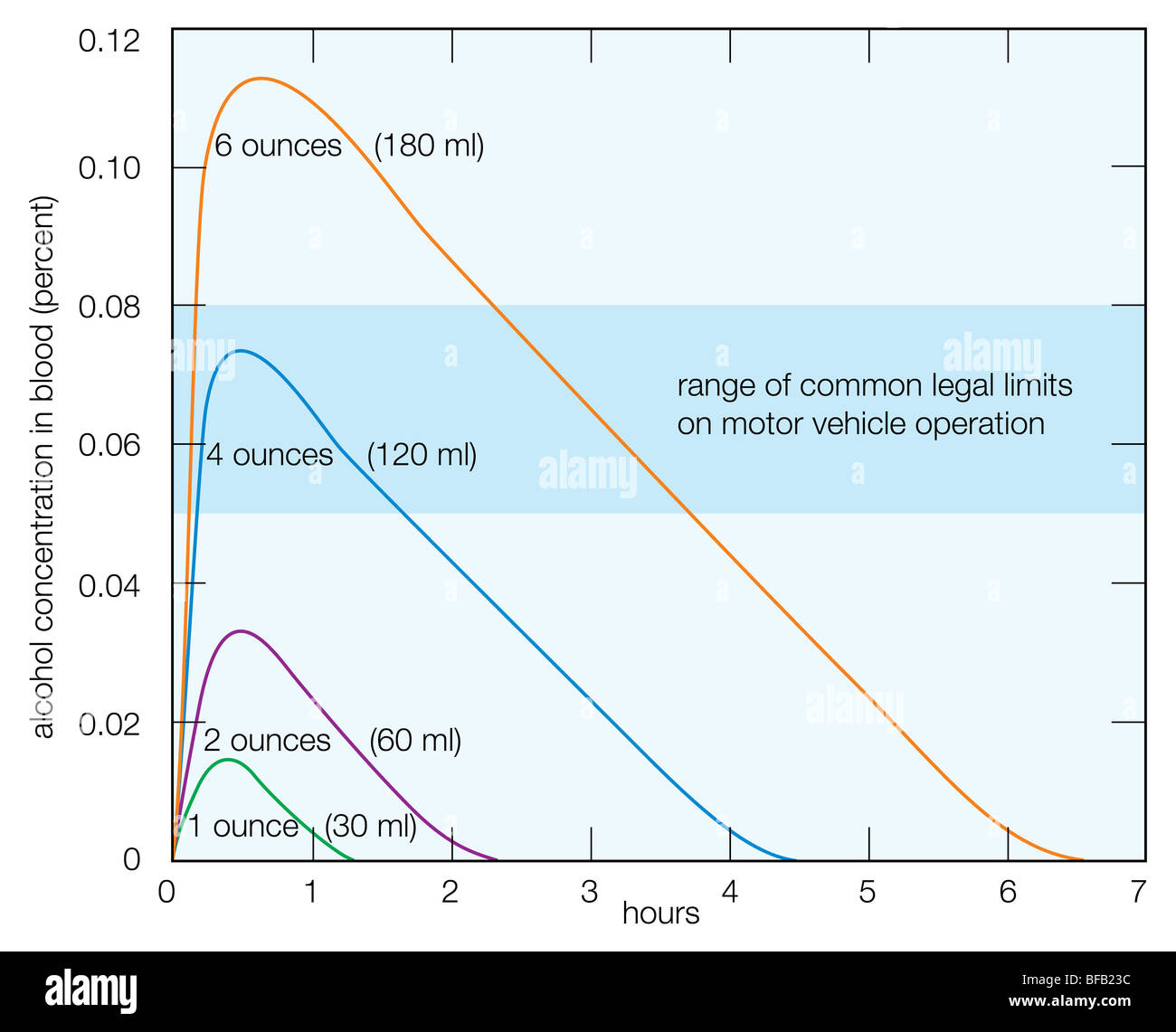 Blood Alcohol Concentration Stock Photo Alamy