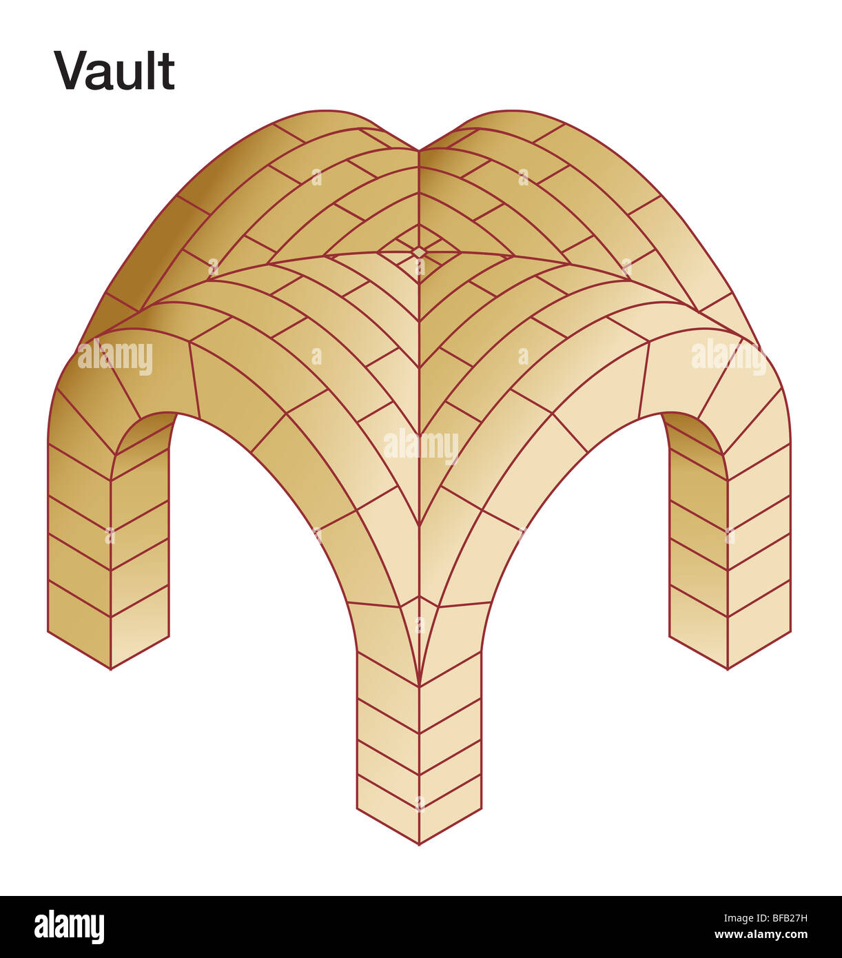 Architecture vault Cut Out Stock Images & Pictures - Alamy