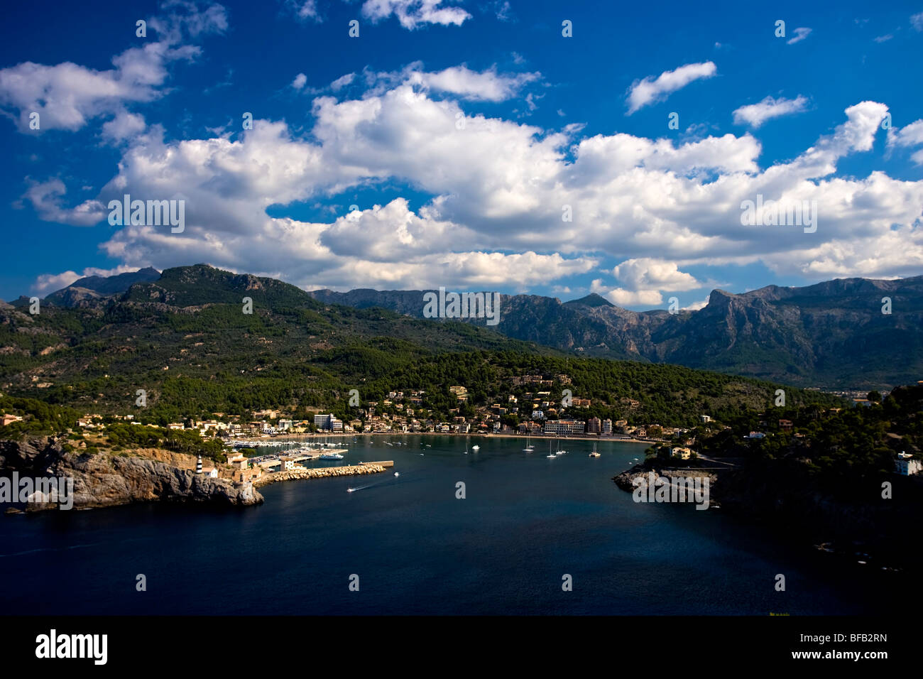 Port Soller, Mallorca Stock Photo - Alamy