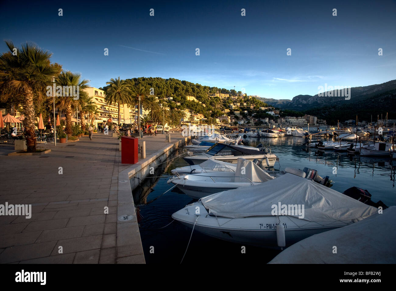 Port Soller, Mallorca Stock Photo - Alamy
