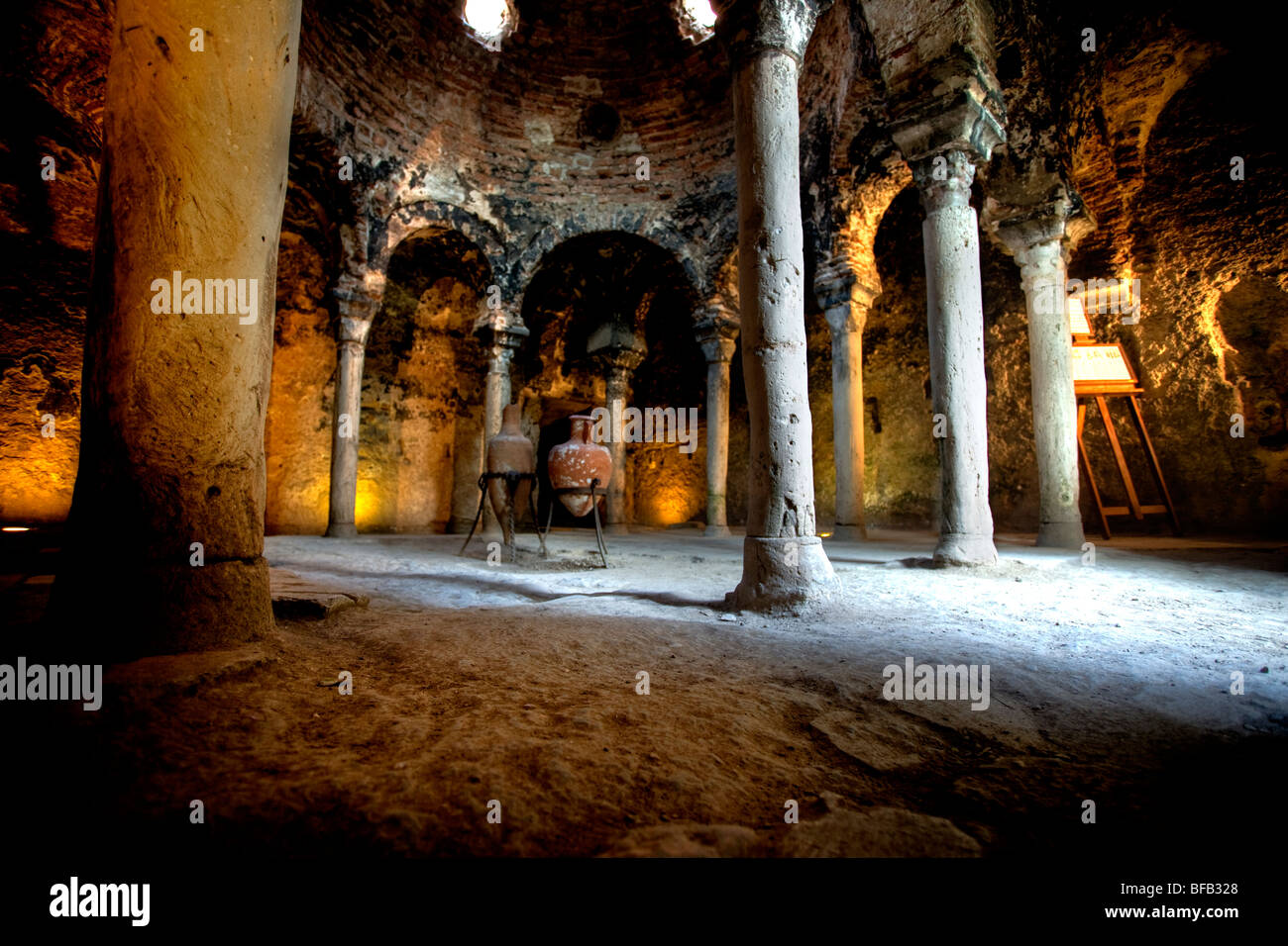 Arab baths, Palma, Mallorca Stock Photo - Alamy