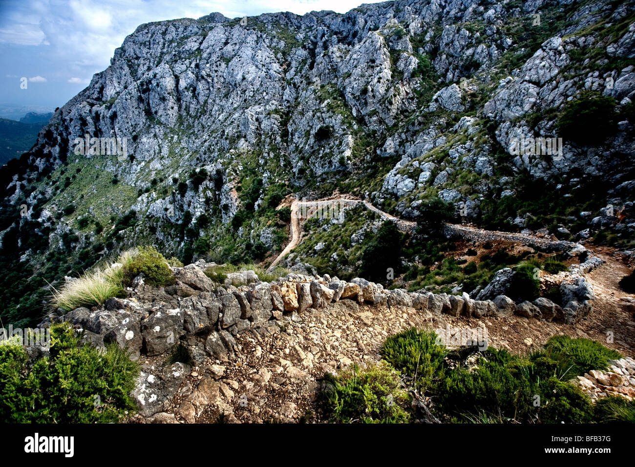 The GR-221 Walking Route from Cuber Lake to Lluc Monastery, Tramuntana ...