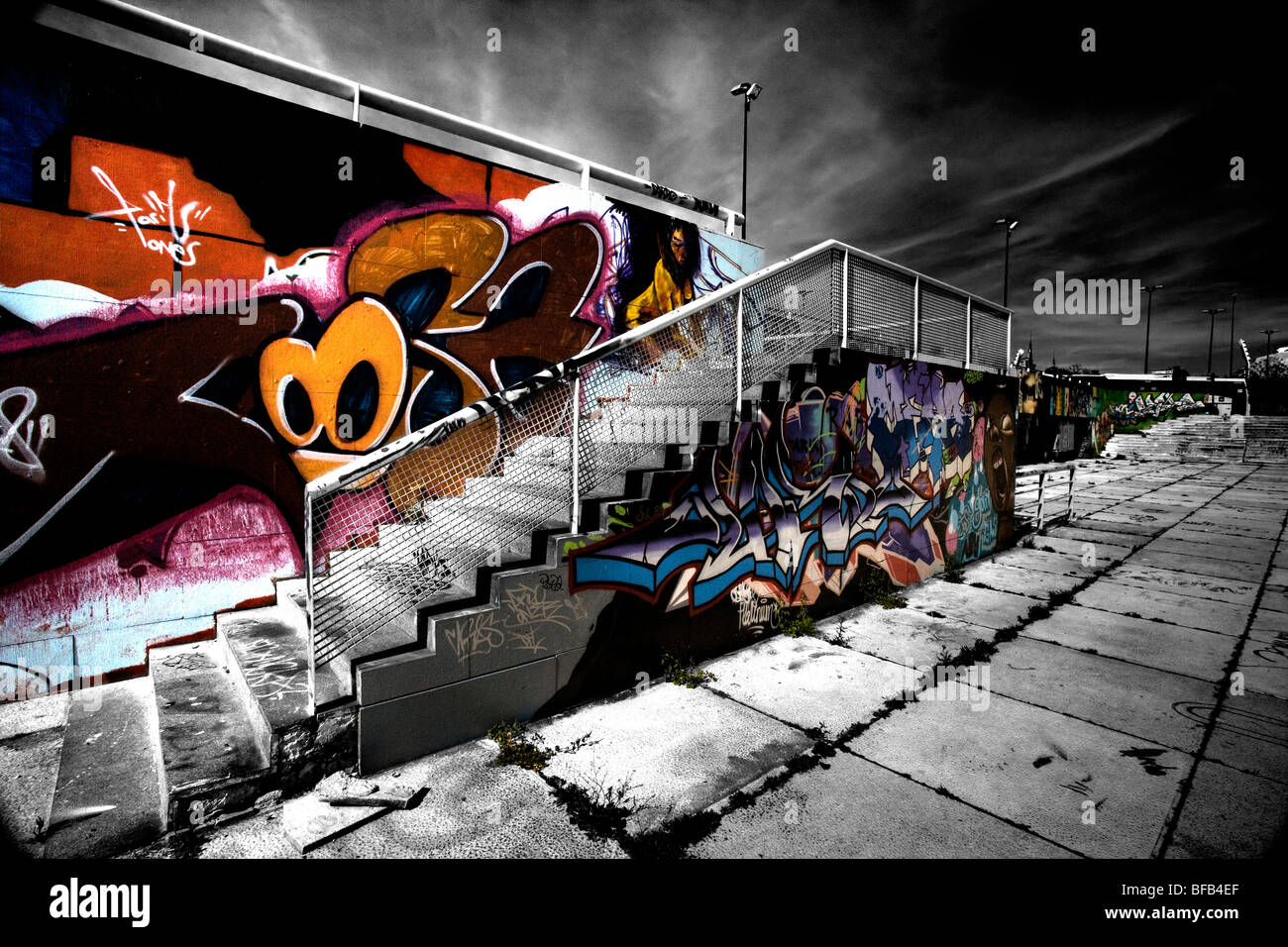 Graffiti, Seville city, Andalucia, Spain Stock Photo - Alamy