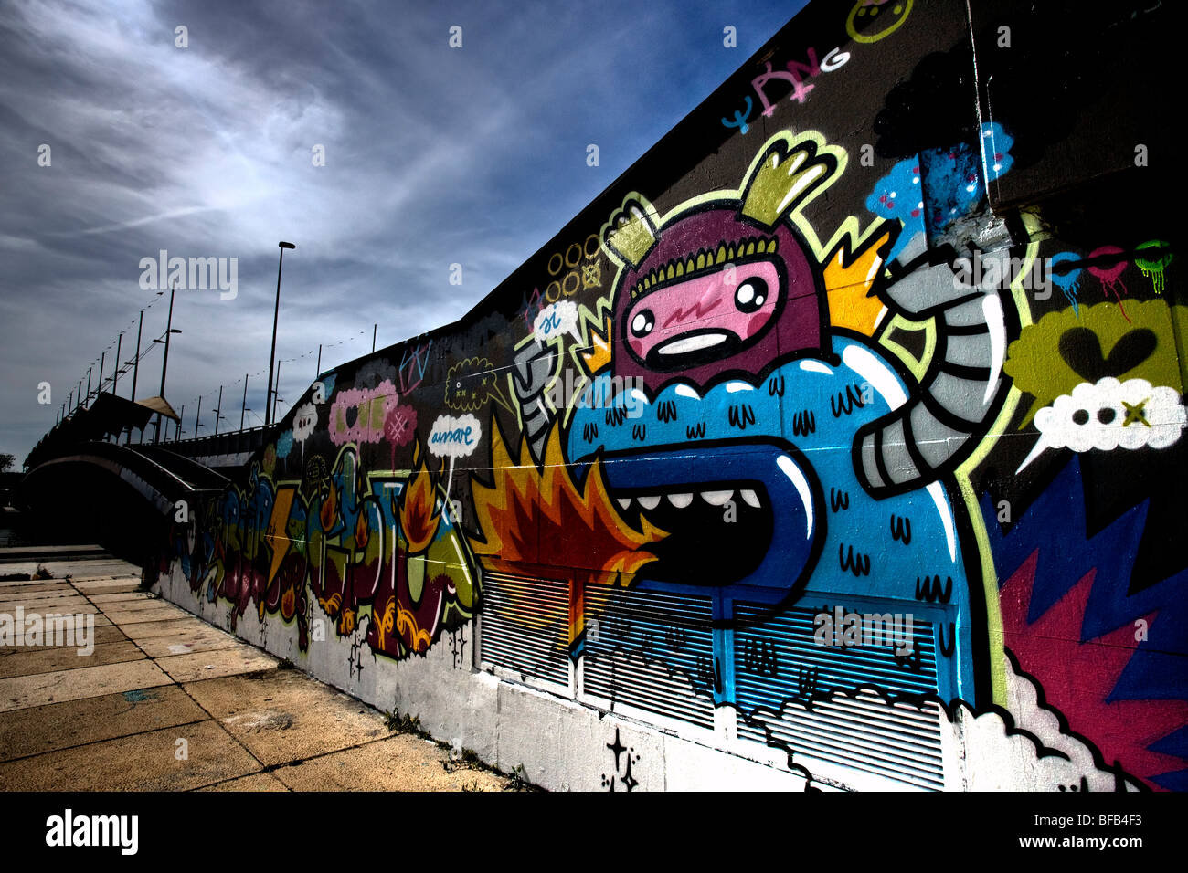 Graffiti seville spain hi-res stock photography and images - Alamy